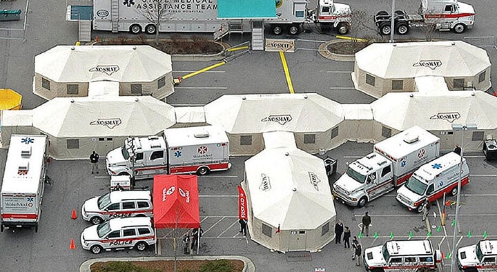 TENTS FOR EMERGENCY SHELTERS